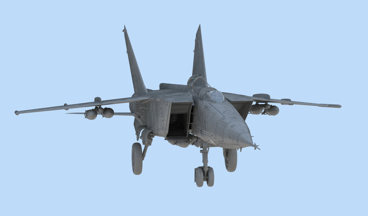 ICM 48902 MiG-25 RB Soviet Reconnaissance Plane 1/48 Scale Model Kit