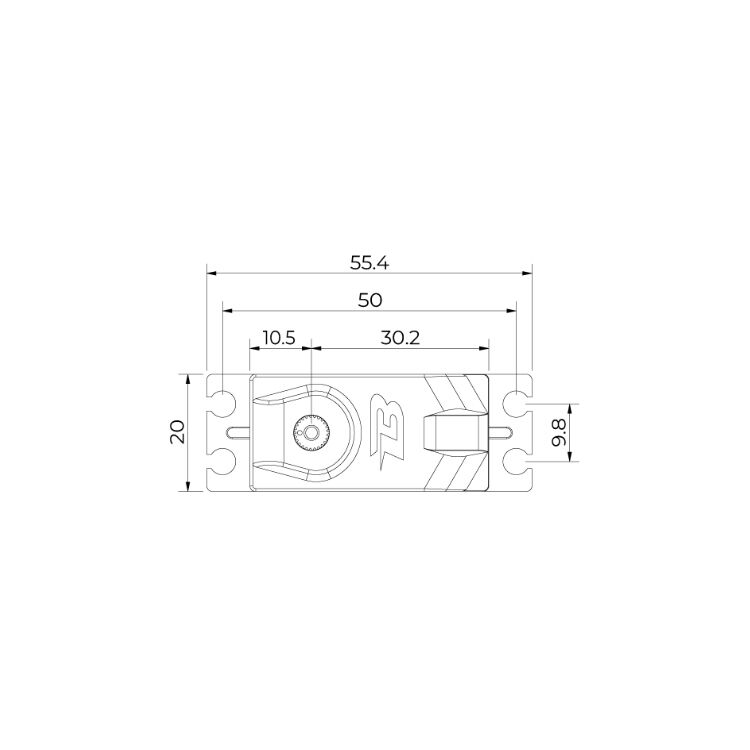 Savox B-06KG Budget 6.5kg Standard Analog Plastic Gear Servo | RCMA ...