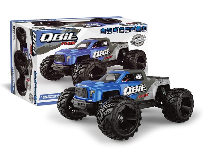 Maverick QBit RC Monster Truck Electric 4WD 1/16 Scale RTR