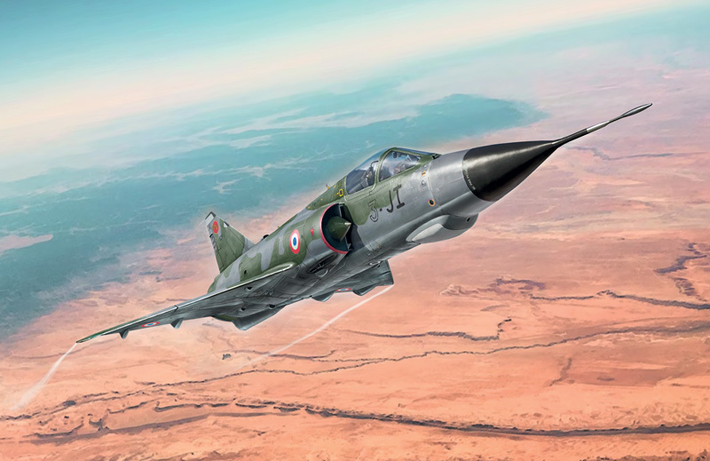 Italeri Mirage III E1/48 Scale Model Kit From RCMA Model & Hobby Shop