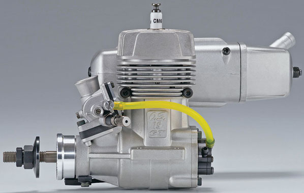 OS GT15 Gasoline Engine replace .60 to .90 Nitro - OS Engines