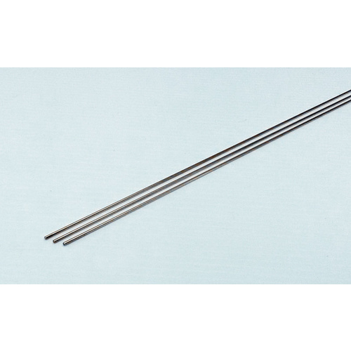 1.5mm x 1 meter Solid Brass Rod (3) #3952 - KS Metals